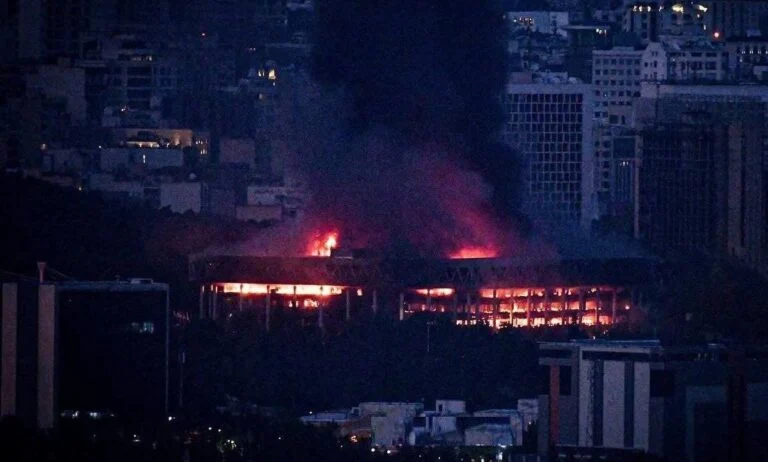 Iranian state TV headquarters bombed by Israel during live show - Rifnote